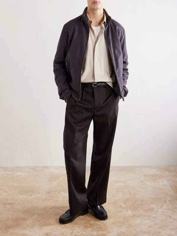 Herno Silk And Cashmere-blend Shirt