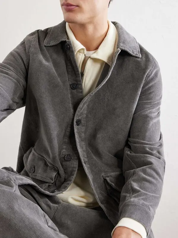 Officine Générale Suny Stretch-cotton Corduroy Jacket