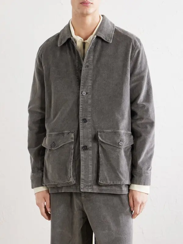 Officine Générale Suny Stretch-cotton Corduroy Jacket