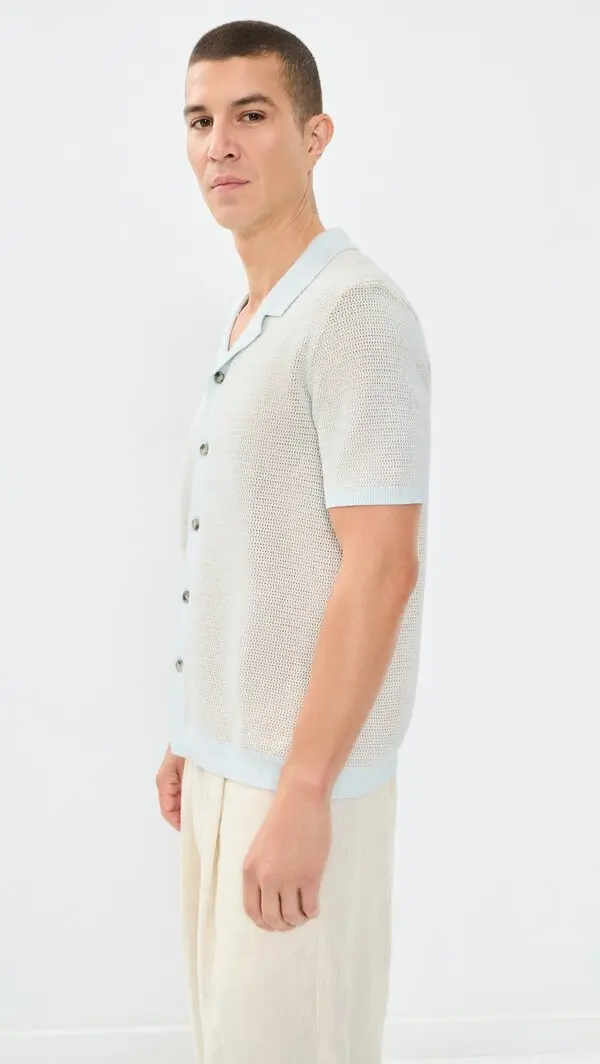 Marine Layer Asher Sweater Resort Shirt