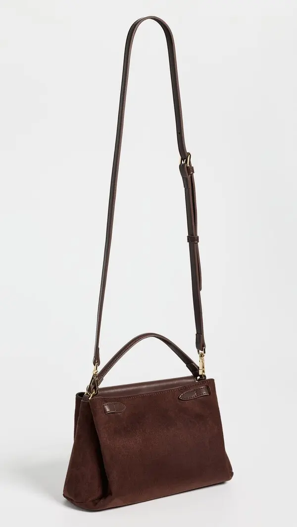 Jw Pei Carmen Faux Suede Top Handle Bag