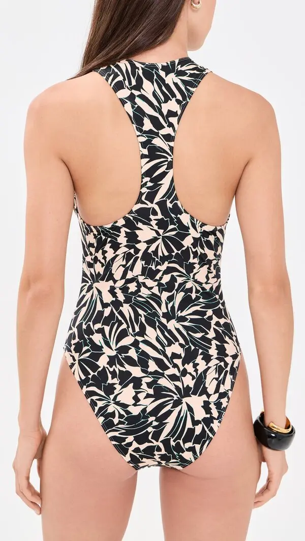 Ulla Johnson Solina Lace-up Maillot