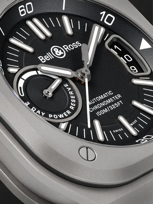 BELL & ROSS Br-x5 Automatic Chronometer Titanium Watch
