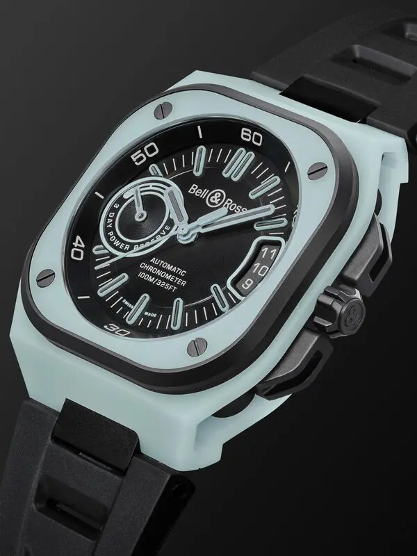 BELL & ROSS Br-x5 Lum Automatic Titanium Watch