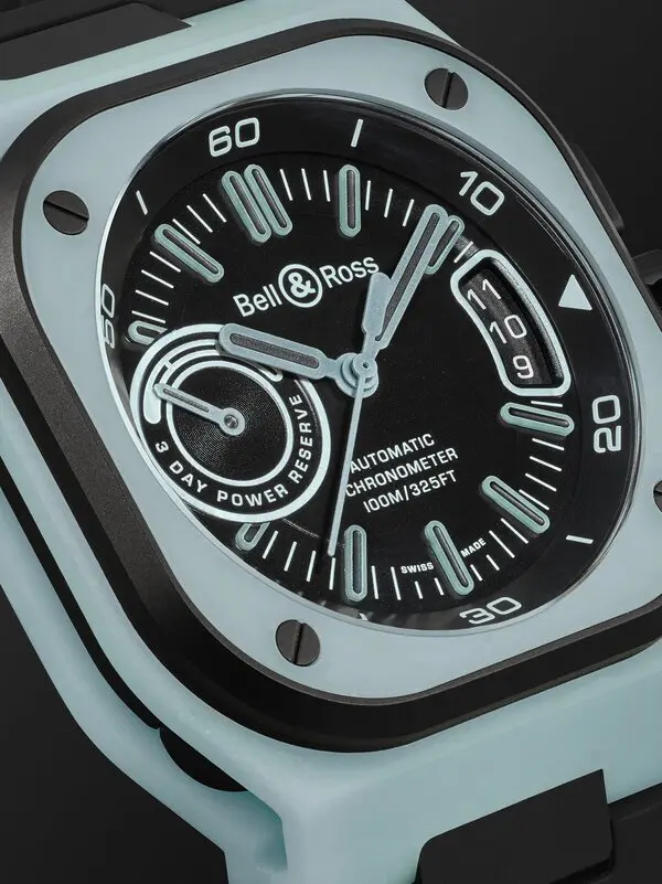 BELL & ROSS Br-x5 Lum Automatic Titanium Watch