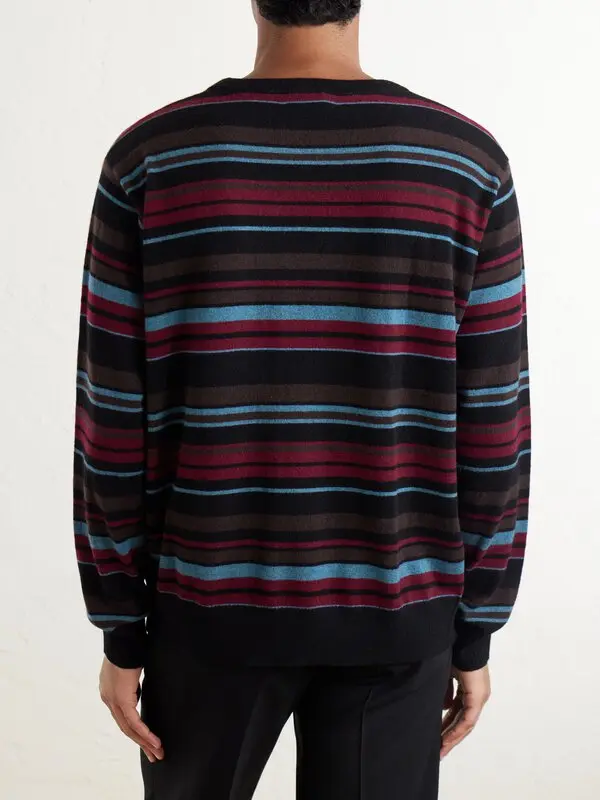 Dries Van Noten Striped Cashmere Sweater
