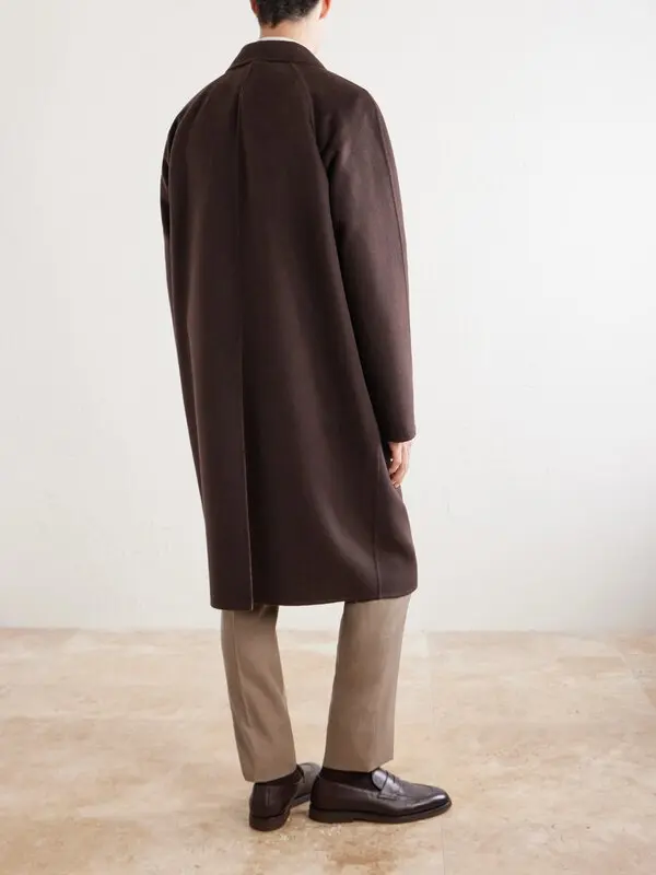 Kiton Wool And Cashmere-blend Coat