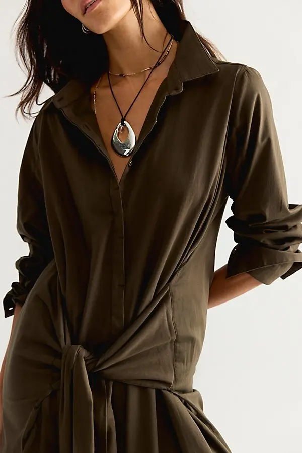 NICHOLAS K Tie Maxi Dress