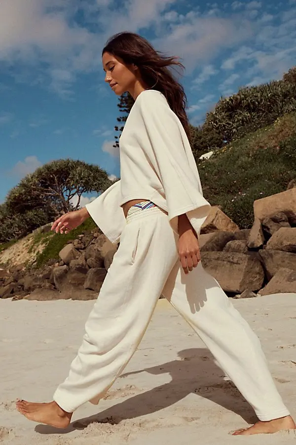 Free People Terry Tide Pant Set