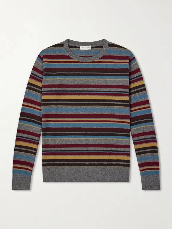 Dries Van Noten Striped Cashmere Sweater