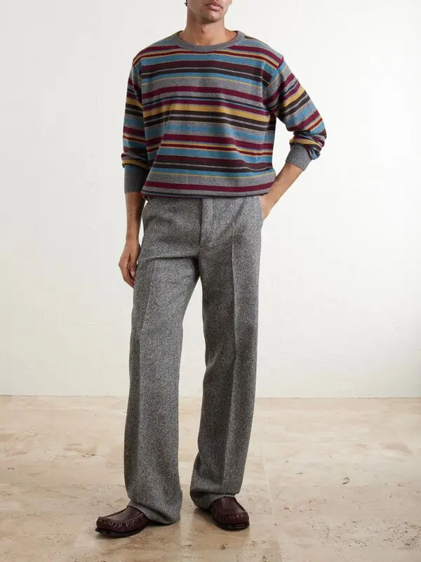 Dries Van Noten Striped Cashmere Sweater