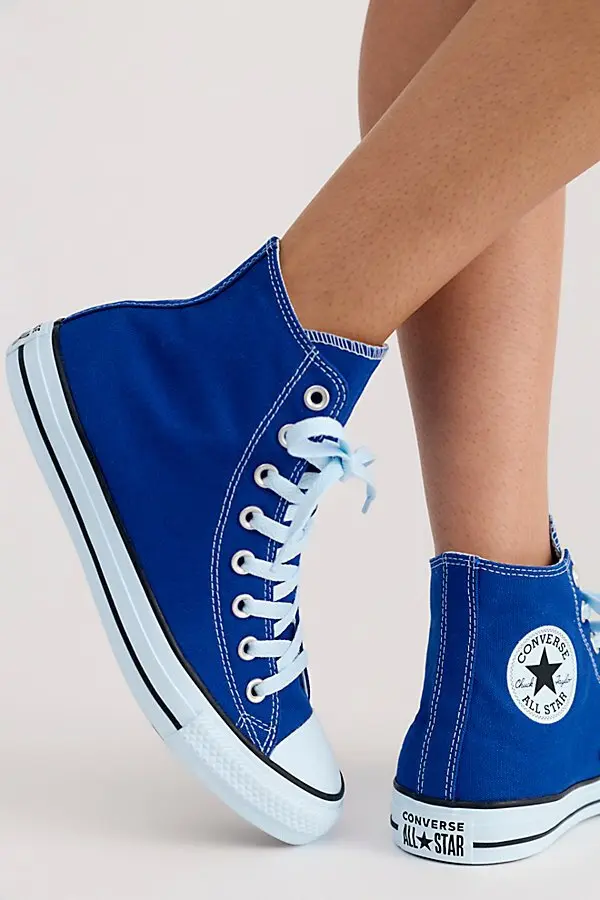 CONVERSE Chuck Taylor All Star Color Plus High-top Sneakers - Blue/cold Touch/black