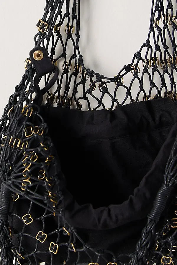 Free People Embellished Fringe Bag