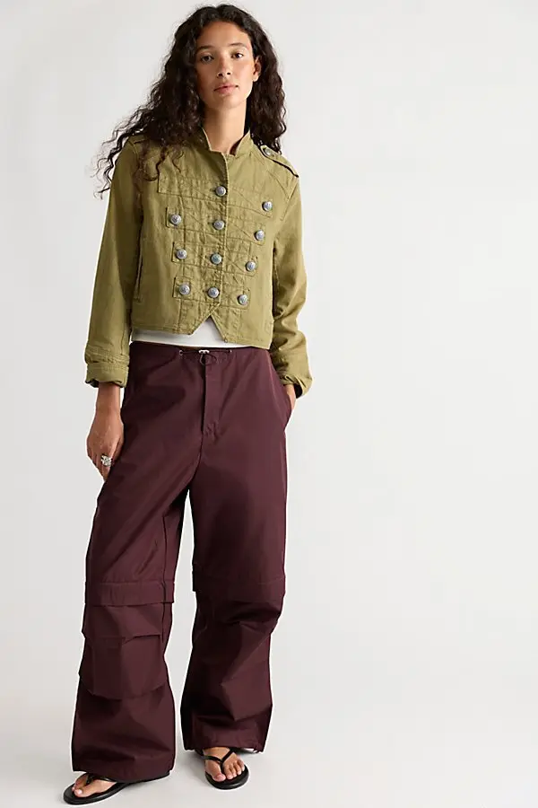 AGOLDE Coulson Parachute Pants - Cordovan