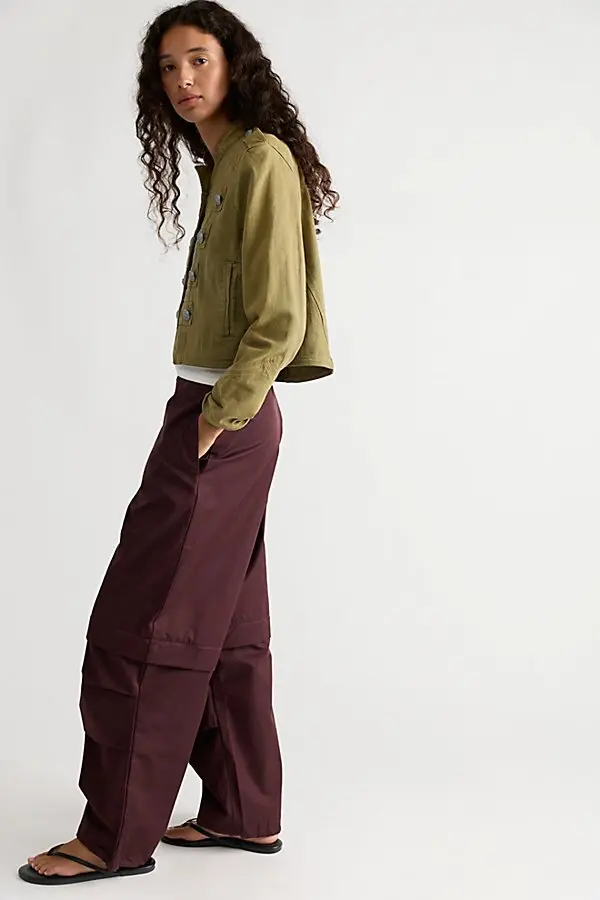 AGOLDE Coulson Parachute Pants - Cordovan