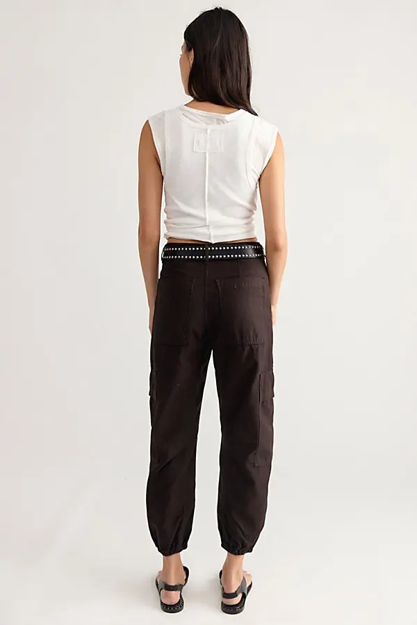 Citizens Of Humanity Ciela Bubble Twill Utility Pants - Espresso