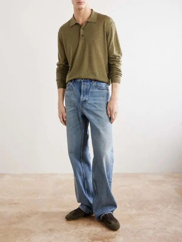 Saint Laurent Wide-leg Jeans