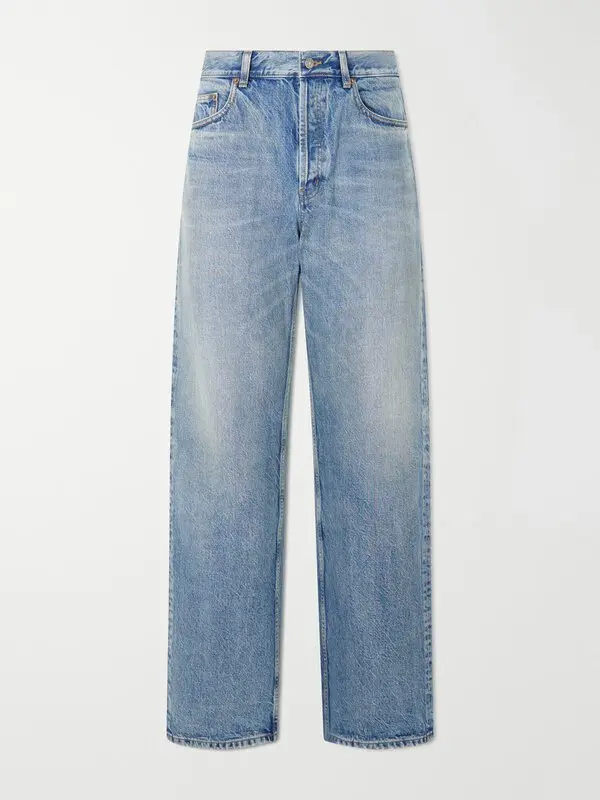 Saint Laurent Wide-leg Jeans - Blue