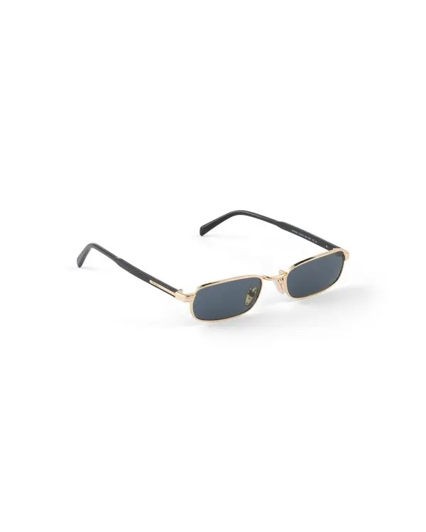 Prada Sunglasses With The Iconic Metal Plaque