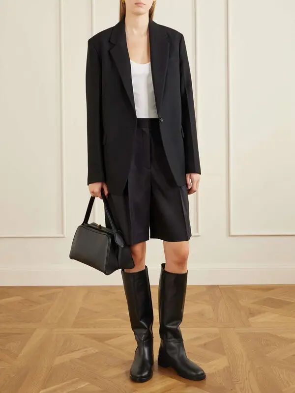 GIANVITO ROSSI Riding Leather Knee-height Boots