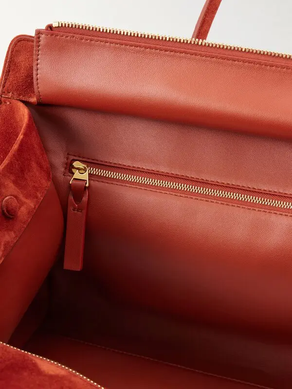 Bottega Veneta Medium Intrecciato Suede Tote