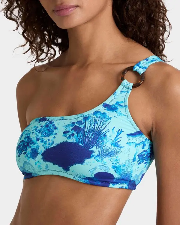 Vilebrequin Asymmetrical Bralette Bikini Top