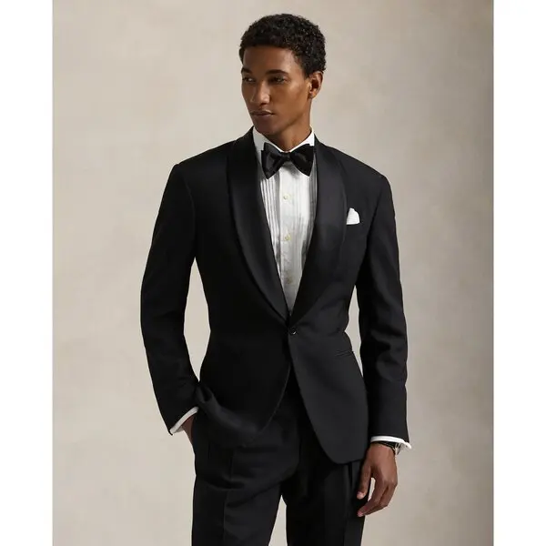 Ralph Lauren Polo Tailored Wool Barathea Shawl Tuxedo