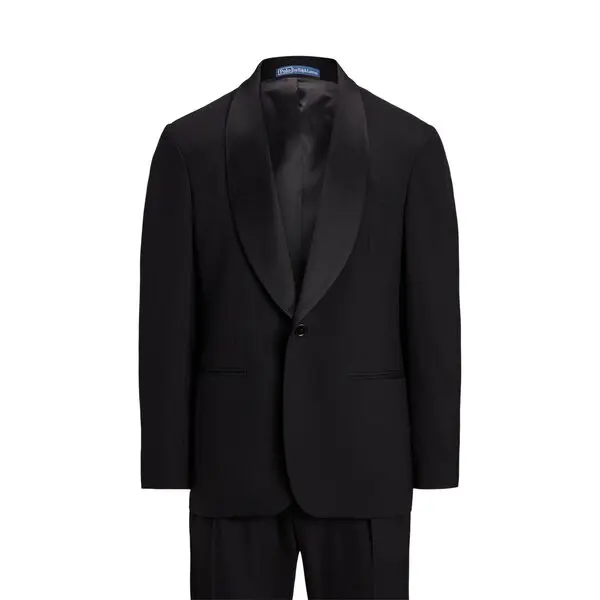 Ralph Lauren Polo Tailored Wool Barathea Shawl Tuxedo
