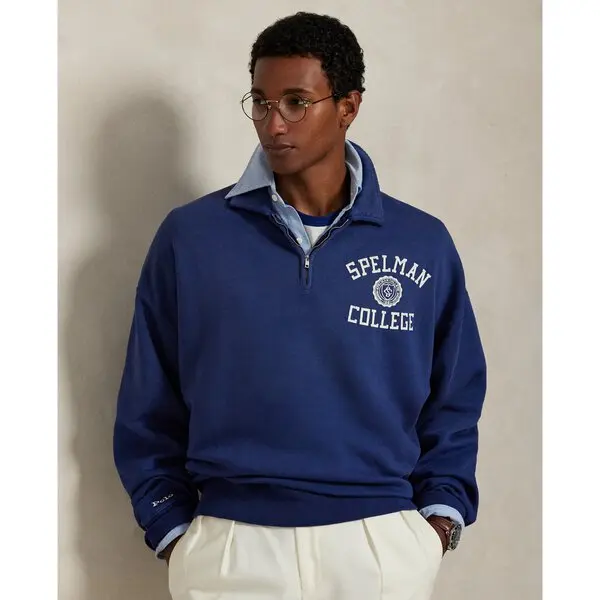 Ralph Lauren Spelman College Fleece Quarter-zip Pullover