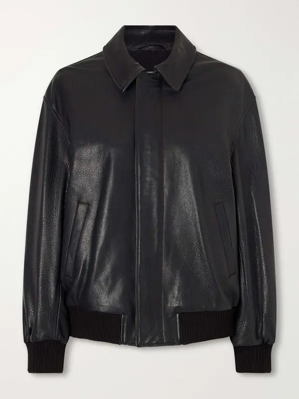 Nour Hammour Toyen Leather Jacket
