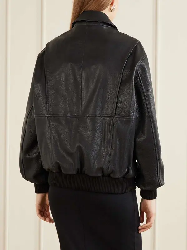 Nour Hammour Toyen Leather Jacket