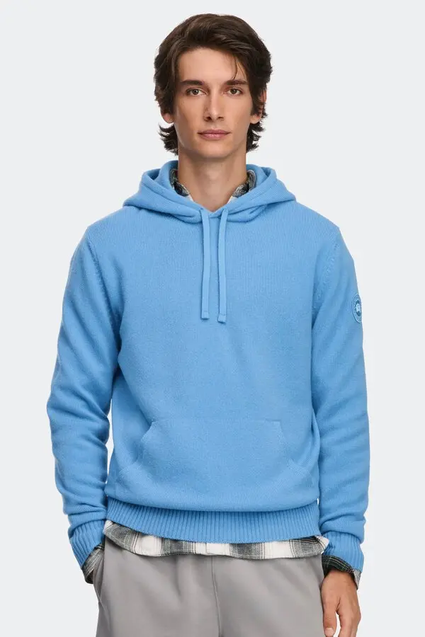 Canada Goose Zinnia Knit Hoodie - Borage Blue