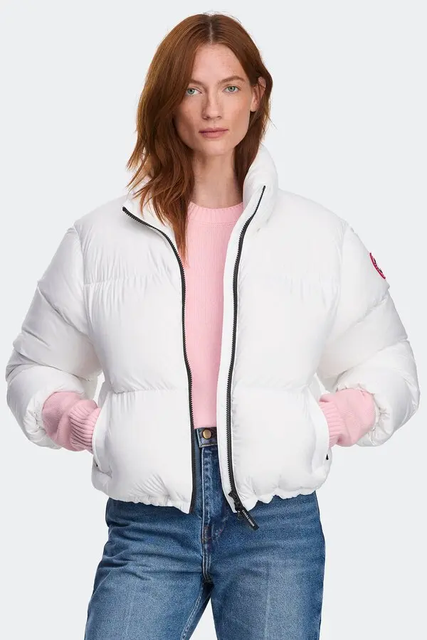 Canada Goose Fallon Puffer Jacket - Optic White