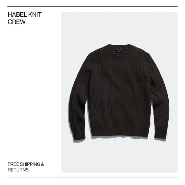 Canada Goose Habel Knit Crew - Arabica