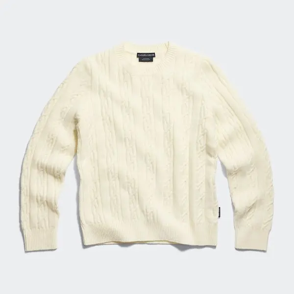 Canada Goose Habel Knit Crew - Bone