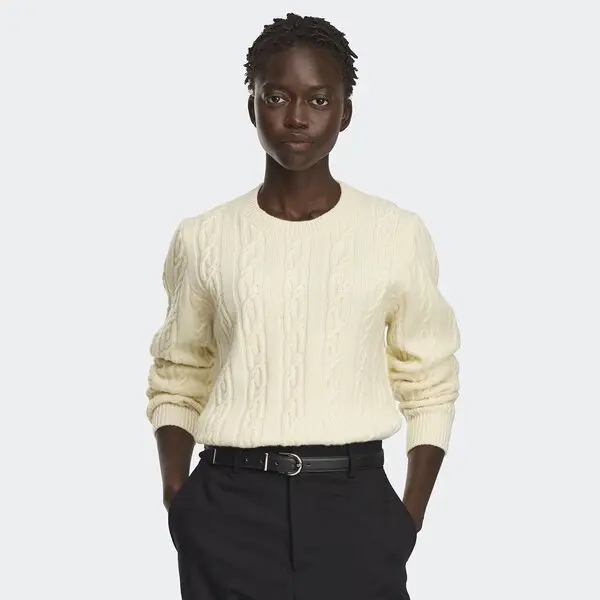 Canada Goose Habel Knit Crew - Bone