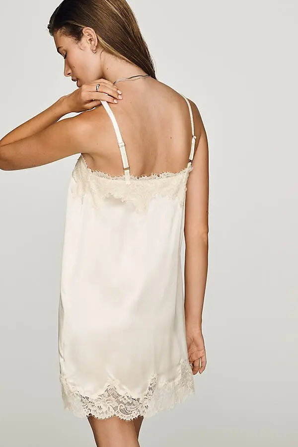 REFORMATION Emma-rose Silk Slip Dress