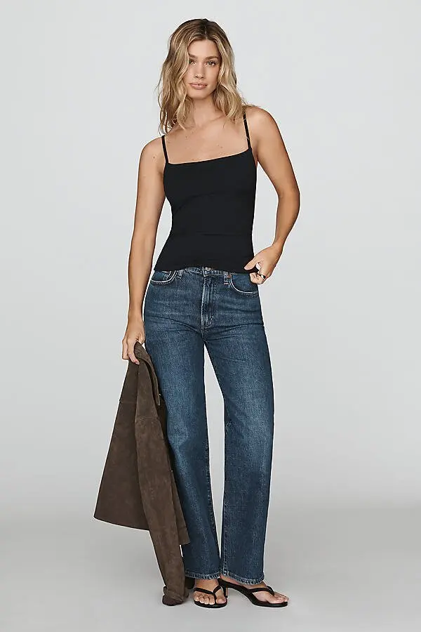 Maeve Classic Cami - Black