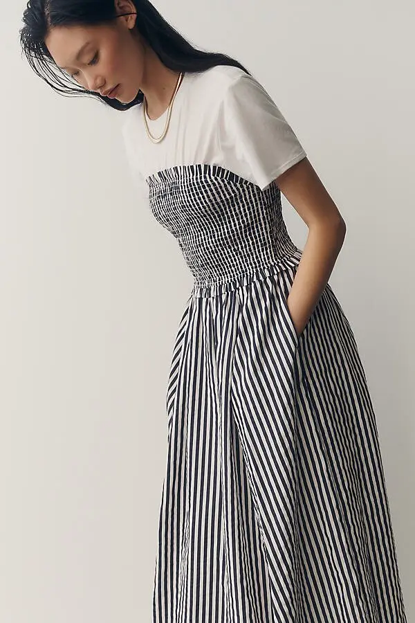 Maeve Twofer Fit & Flare Dress
