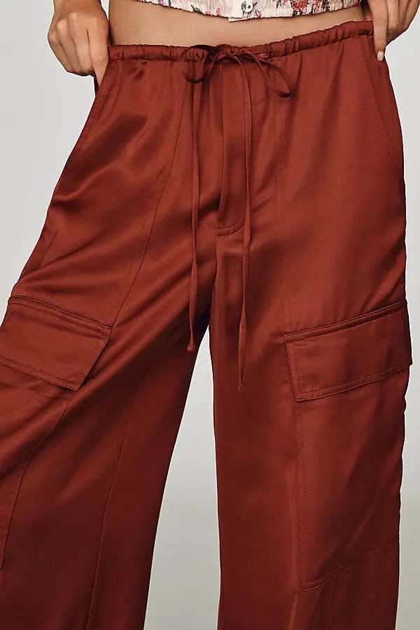 Ag Atwater Satin Cargo Pants