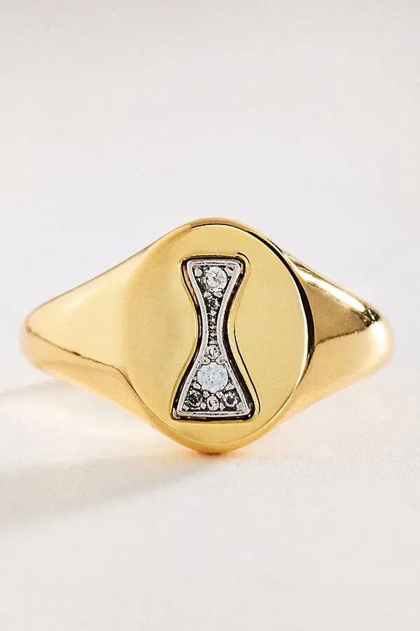 Anthropologie Signet Monogrm Rg - I