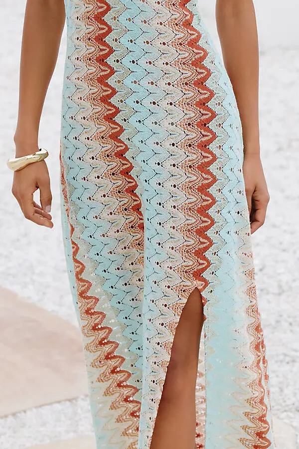 Luli Fama Halter Cover-up Dress