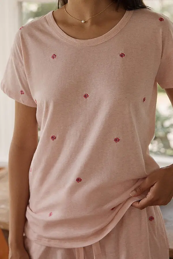 PAPINELLE Jada 100% Cotton Posy Pajama Set