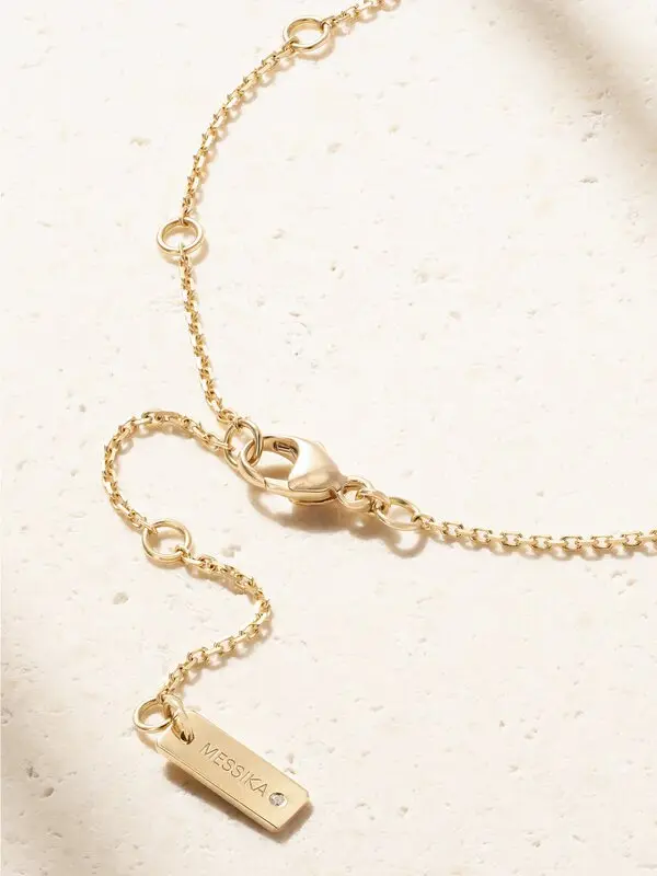 Messika 18 Karat Diamond Pendant Necklace