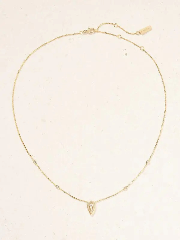 Messika 18 Karat Diamond Pendant Necklace