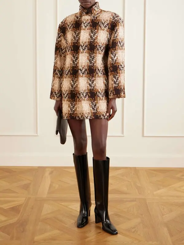 Saint Laurent Louis 85 Leather Knee-height Boots