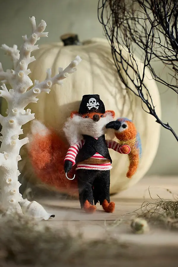 TERRAIN Pirate Fox Felt Critter - Multi