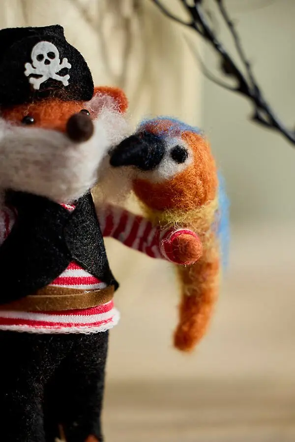 TERRAIN Pirate Fox Felt Critter