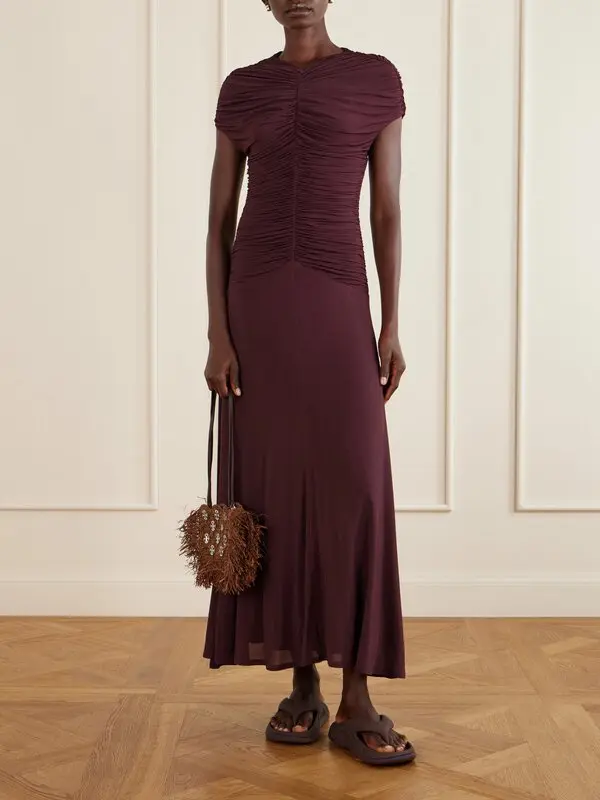 Rabanne Embellished Raffia Shoulder Bag
