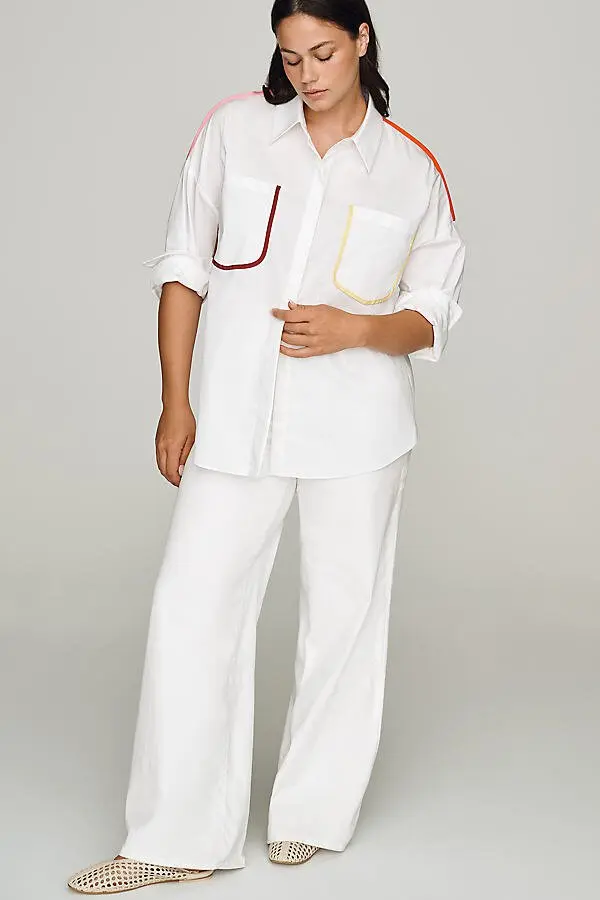 English Factory Trimmed Buttondown Shirt